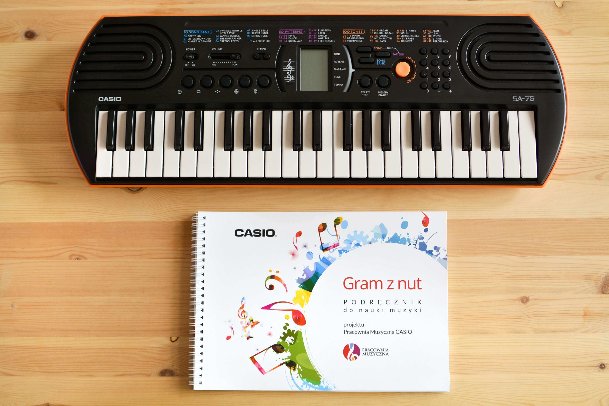 W Polsce powstał nowoczesny podręcznik do nauki muzyki - Casio Music